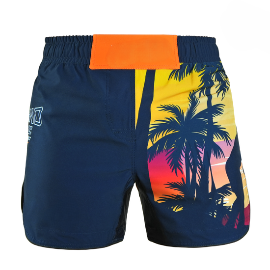 MMA Shorts Blue - Sports Consortia.